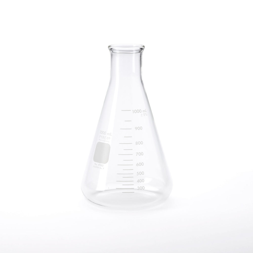 Laboratory Glass Erlenmeyer (Conical) Flask 1000ml | Rental for ...