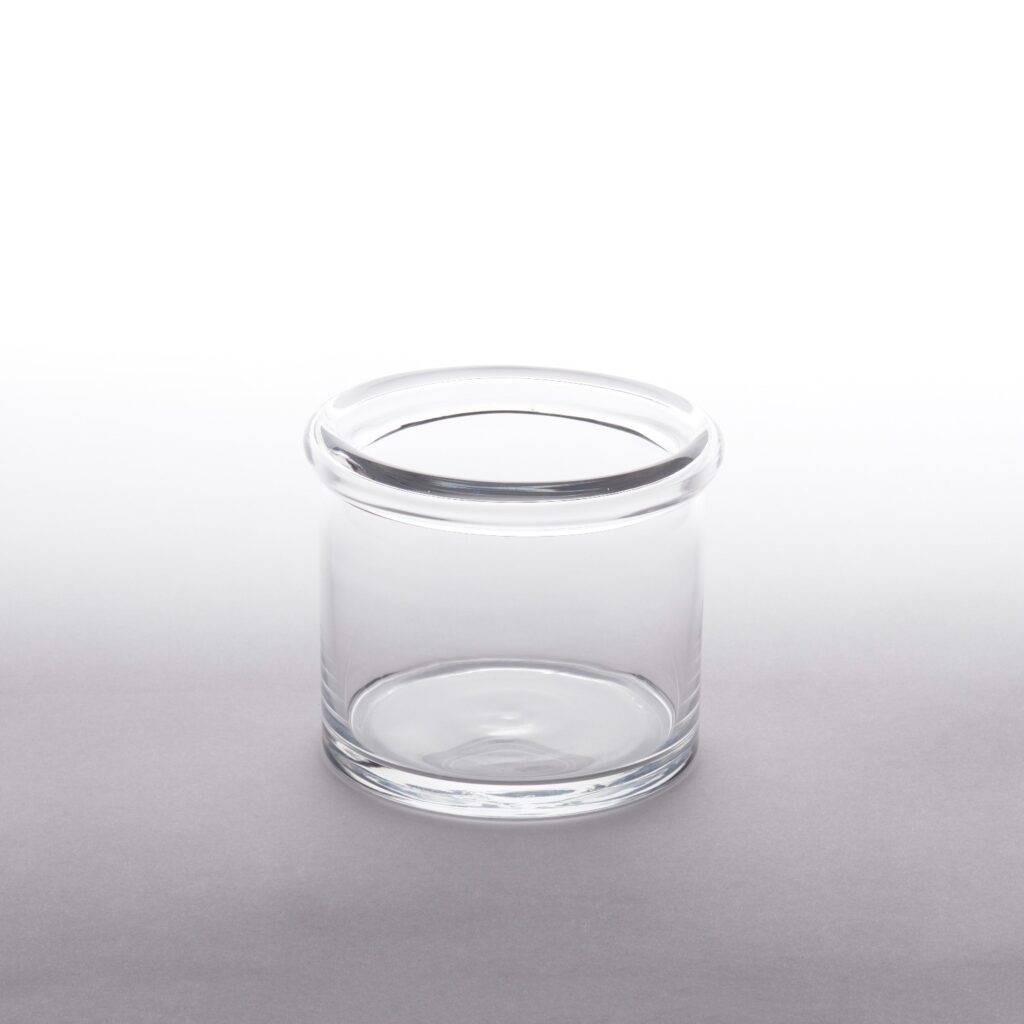 Decorative Glass Jar Lipped Rim | Rental for Photography at Noho ...
